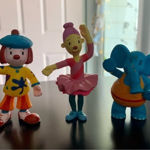 Disney | Toys | Jojos Circus 3 Disney Figures Jojo Goliath Skeebo ...